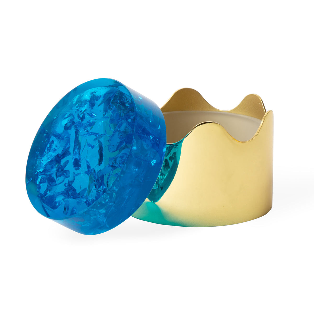 Blue Large Ripple Box – Estrelas Haute Living