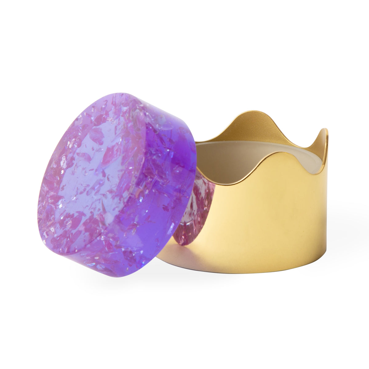 Purple Small Ripple Box – Estrelas Haute Living